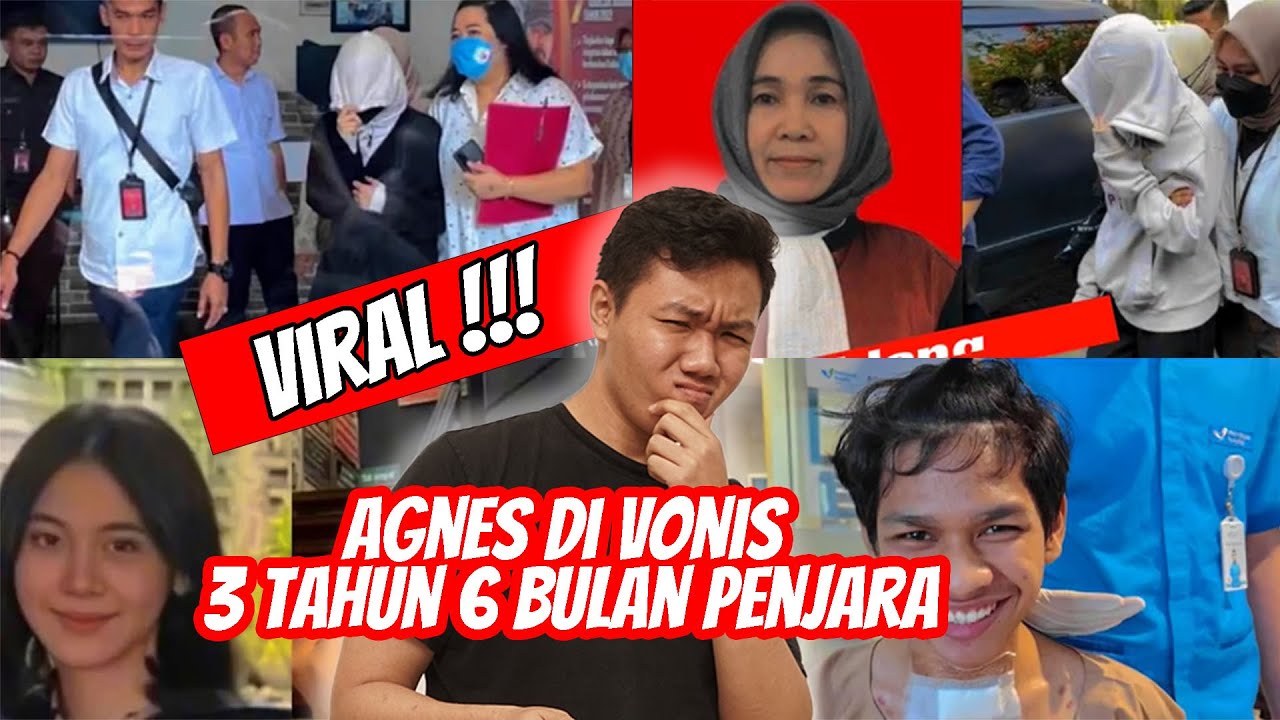Agnes Mario Dandy Hasil Vonis Sidang Putusan Agnes Di Vonis 3 Tahun ...