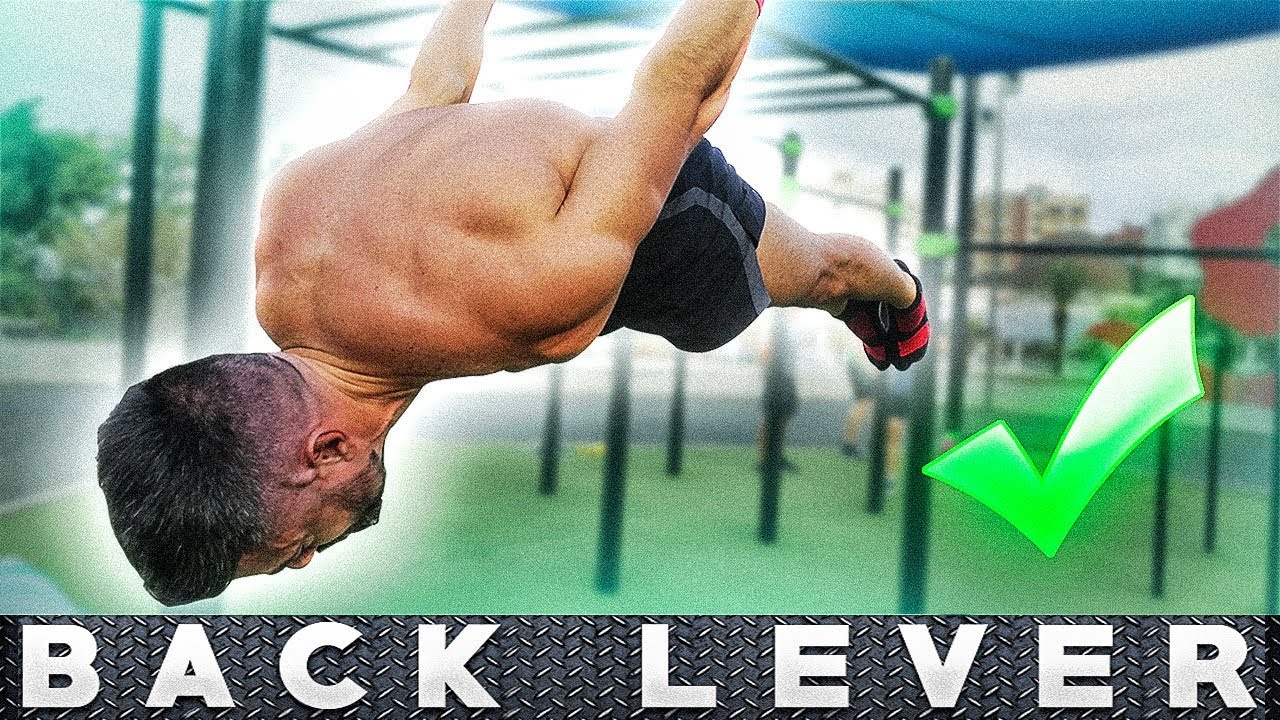 LOGRA EL BACK LEVER CON SOLO DOS RUTINAS (Principiantes e Intermedios ...