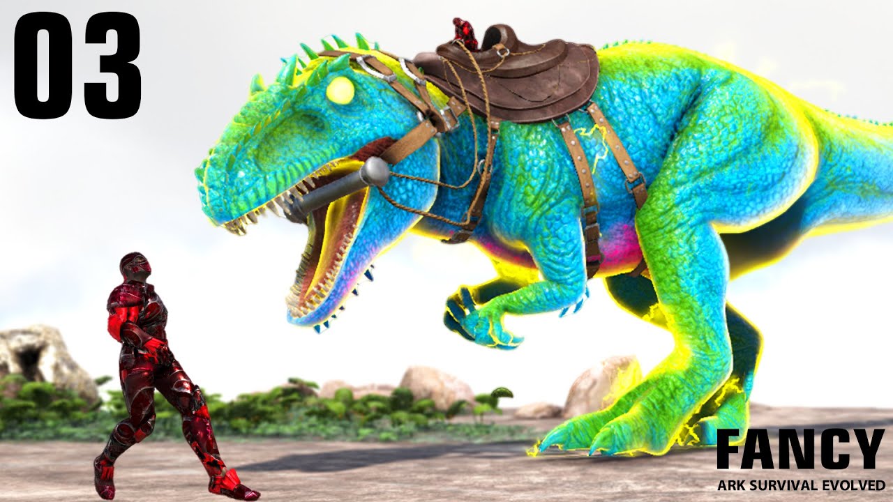 Exalted Gigant សំណាងមើលមិនឃើញមែន | ARK Q+ SURVIVAL EVOLVED MODS EP03 ...