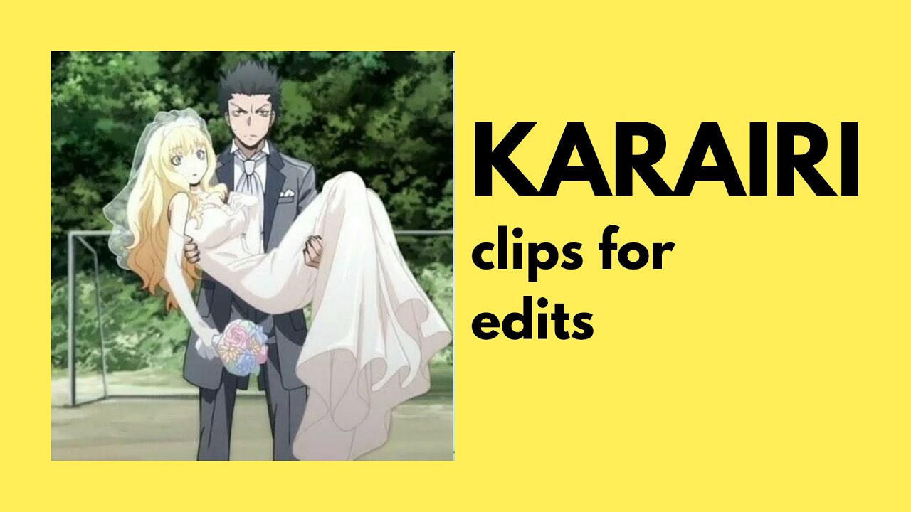 [ASSASSINATION CLASS.] KARAIRI clips for edits (karasuma x irina) - YouTube