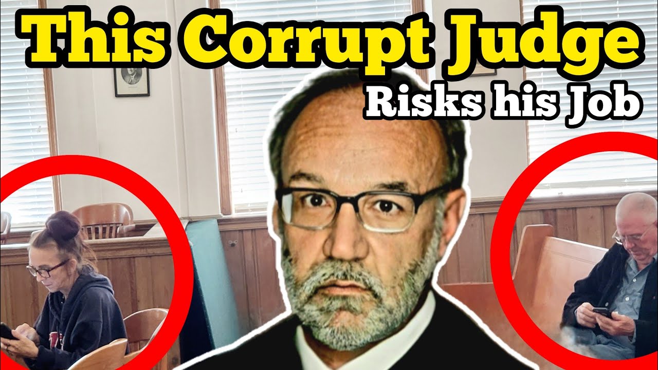 CORRUPT JUDGE RISKS HIS JOB BREAKING CODE OF ETHICS - YouTube
