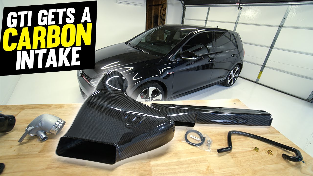 GTI Intake, Air Duct & Turbo Inlet Install w/ Unitronic - YouTube