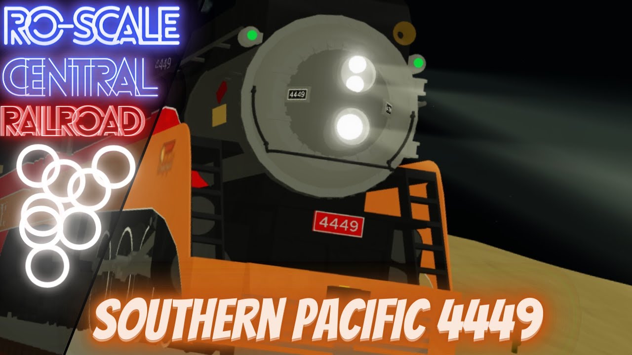 Southern Pacific 4449 - Ro-Scale Central railroad | ROBLOX - YouTube