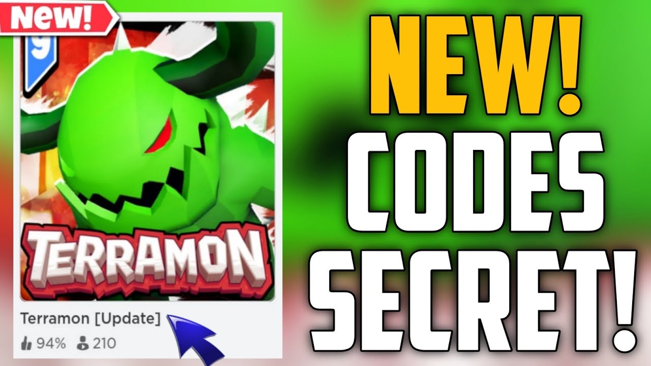 Terramon New Codes!! | ROBLOX *SECRET* CODES [UPDATE] - YouTube