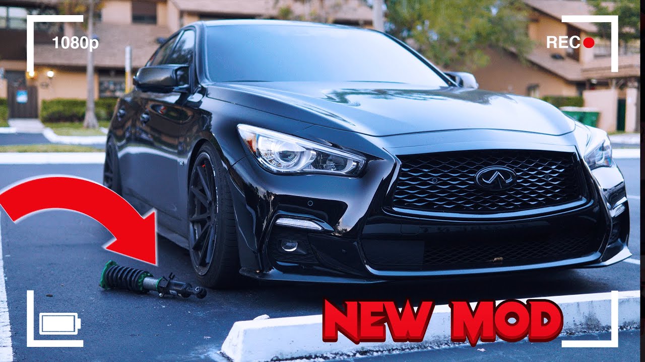 NEW MOD FOR MY TUNED INFINITI Q50! 🔥 - YouTube