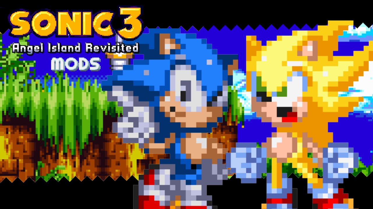 Metallic's Modgen Classic Sonic - Sonic 3 A.I.R Mods - YouTube