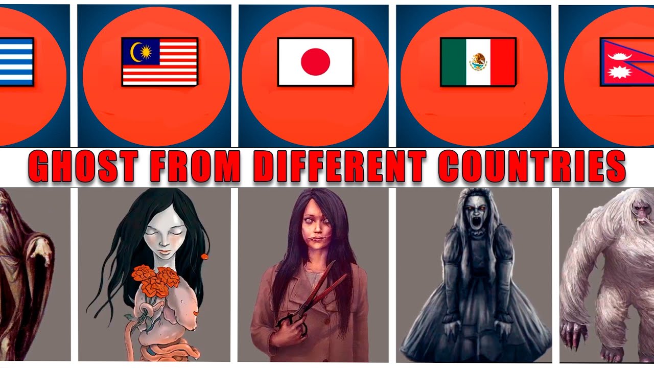 Ghost From Different Countries - YouTube