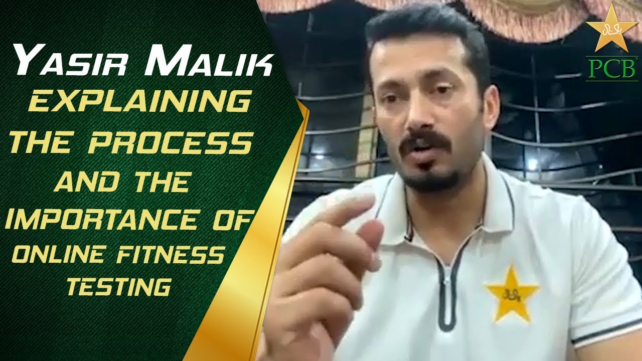 Yasir Malik explaining the process and the importance of online fitness ...
