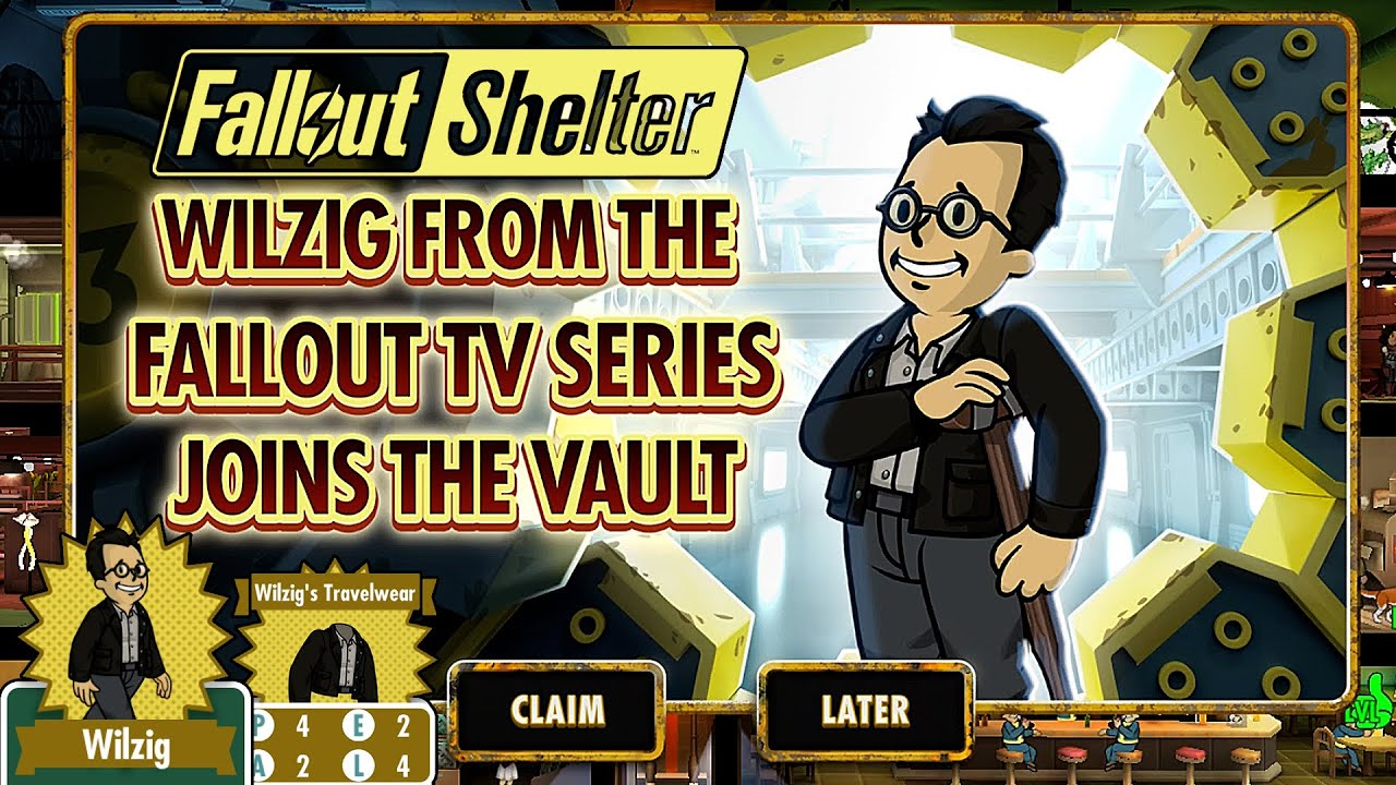 Fallout Shelter How to find Wilzig from the TV show - YouTube