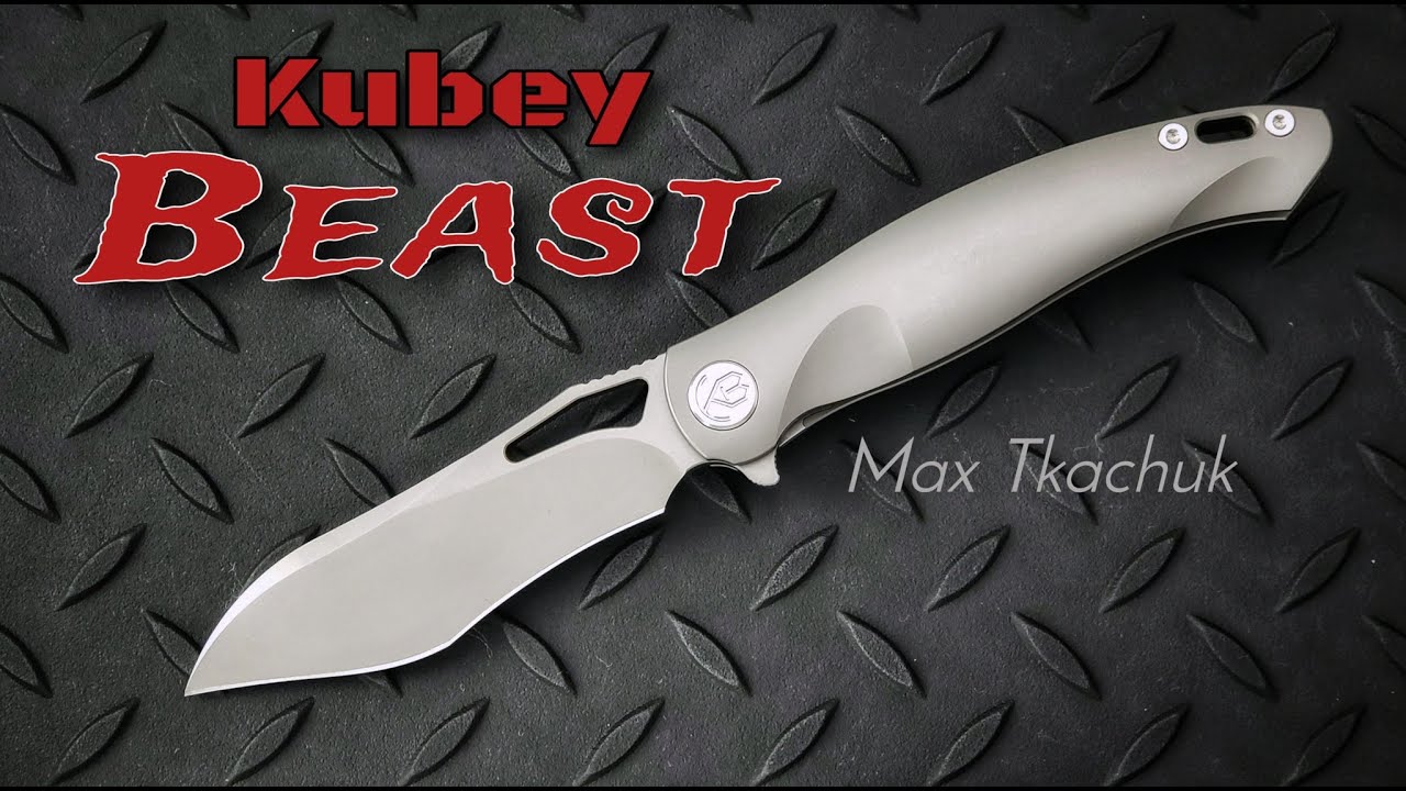 Kubey Beast: A "Monster" of a Flipper Blade by Max Tkachuk - YouTube