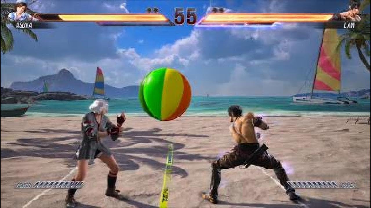 Tekken beach ball is FUNN! - YouTube