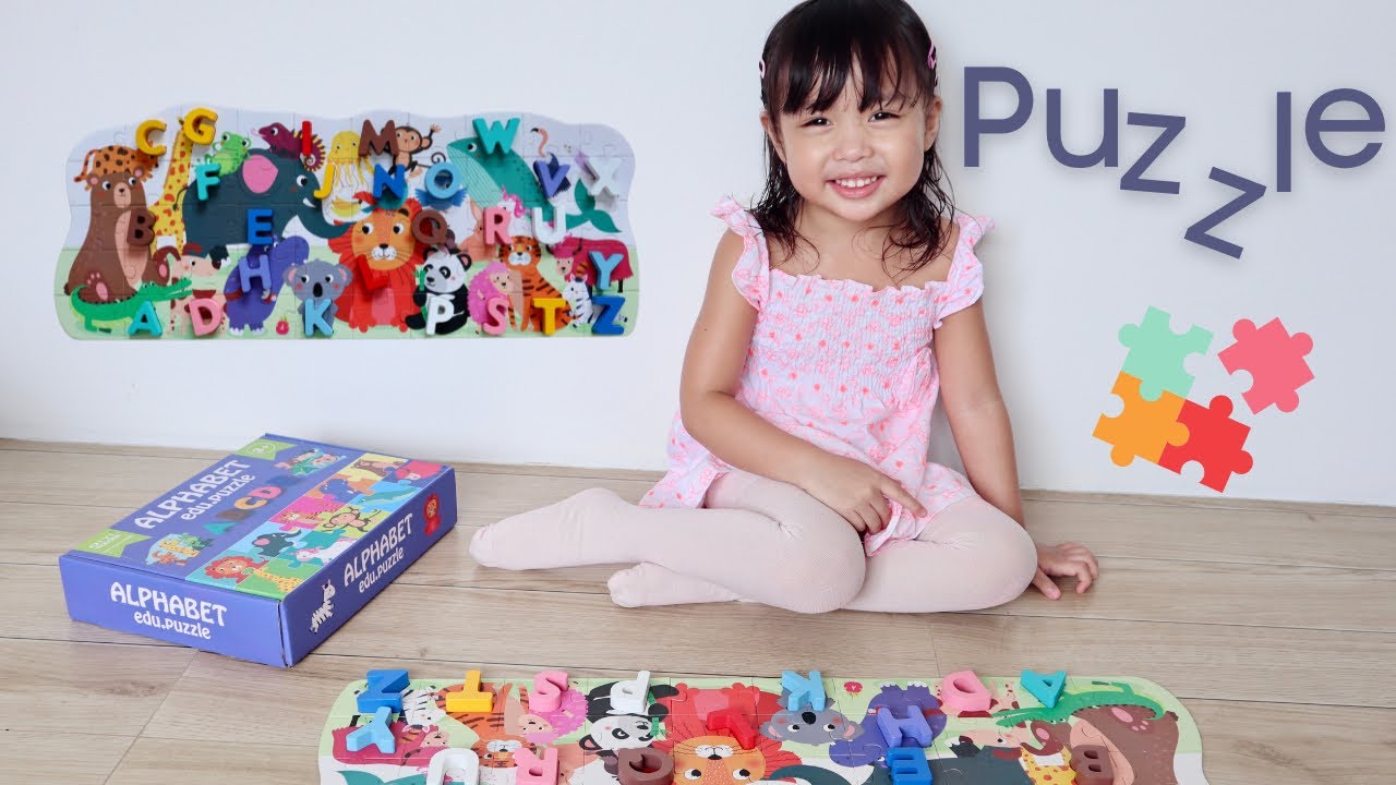 Alphabet Puzzle | MOMMY CARESS AND AVERY - YouTube