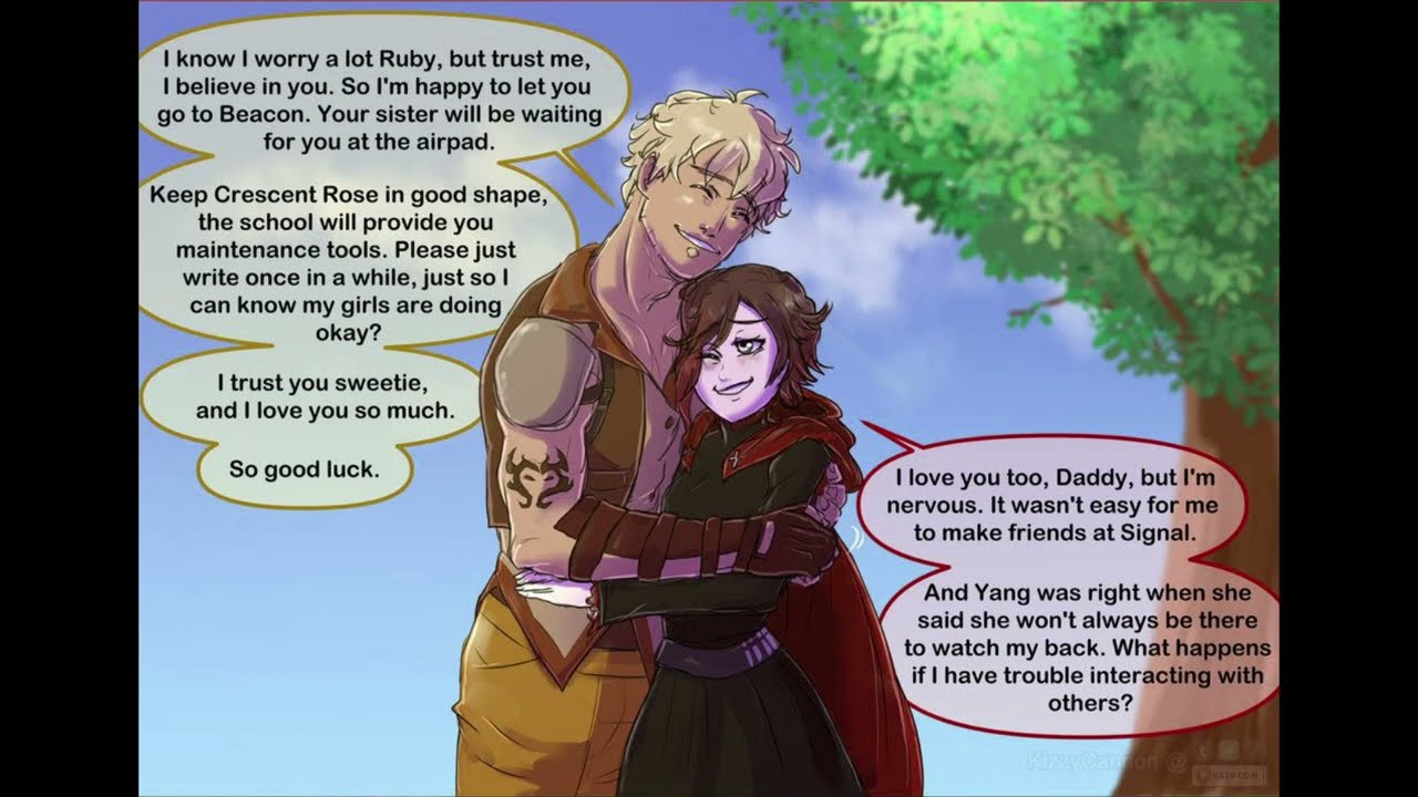 Beacon Pep Talk RWBY Comic Dub - YouTube