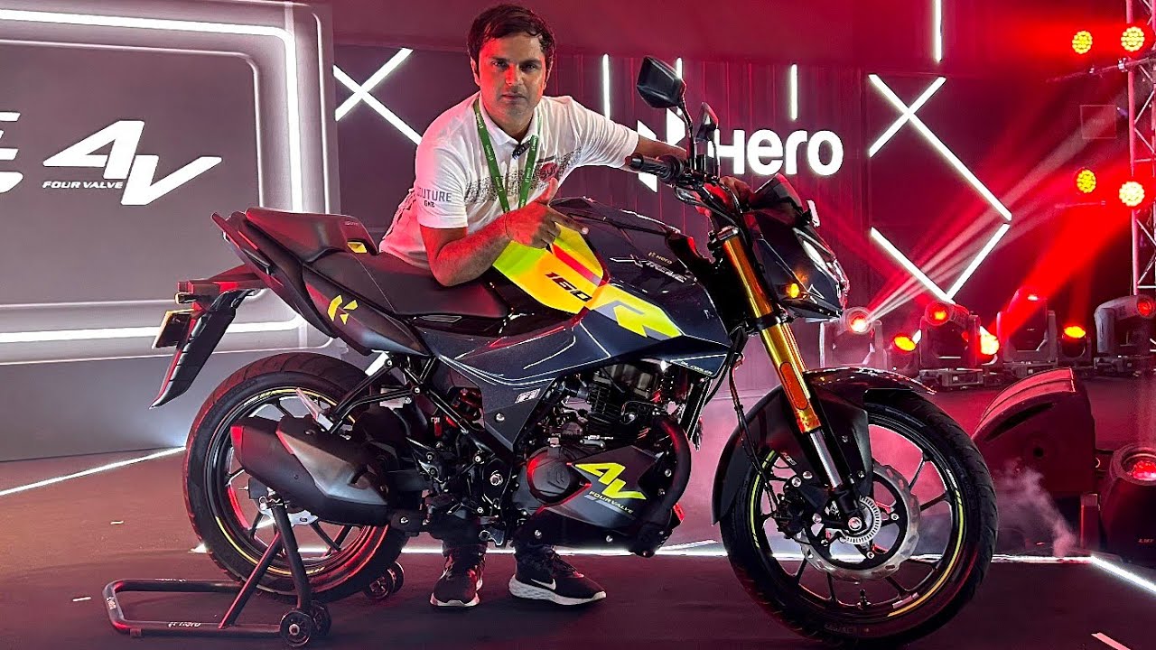2023 New Hero Xtreme 160R 4V Pro E20 Details Review | Price Features ...