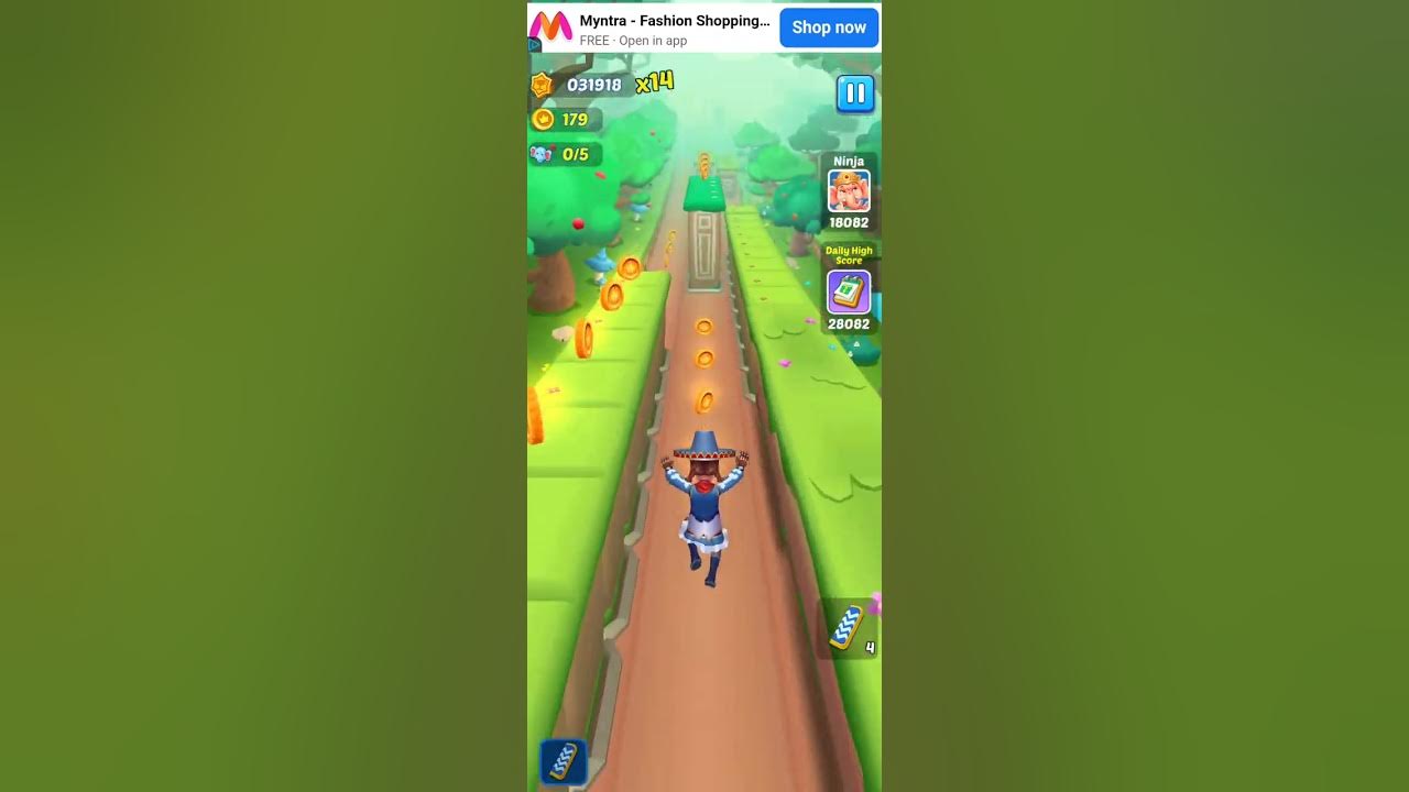 subway princess running 3D game play - YouTube