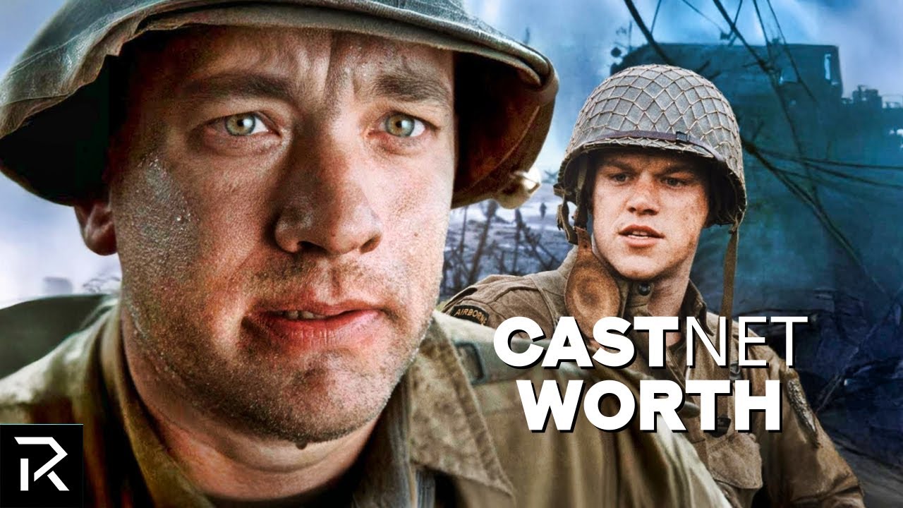 The Cast Of Saving Private Ryan Ranked By Net Worth - YouTube
