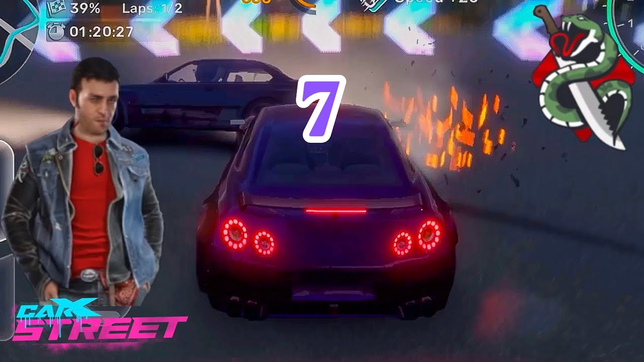 CarX Street Club Pythons #7 | Midtown Circuit #3 | 35R Aubergine 🍆 ...