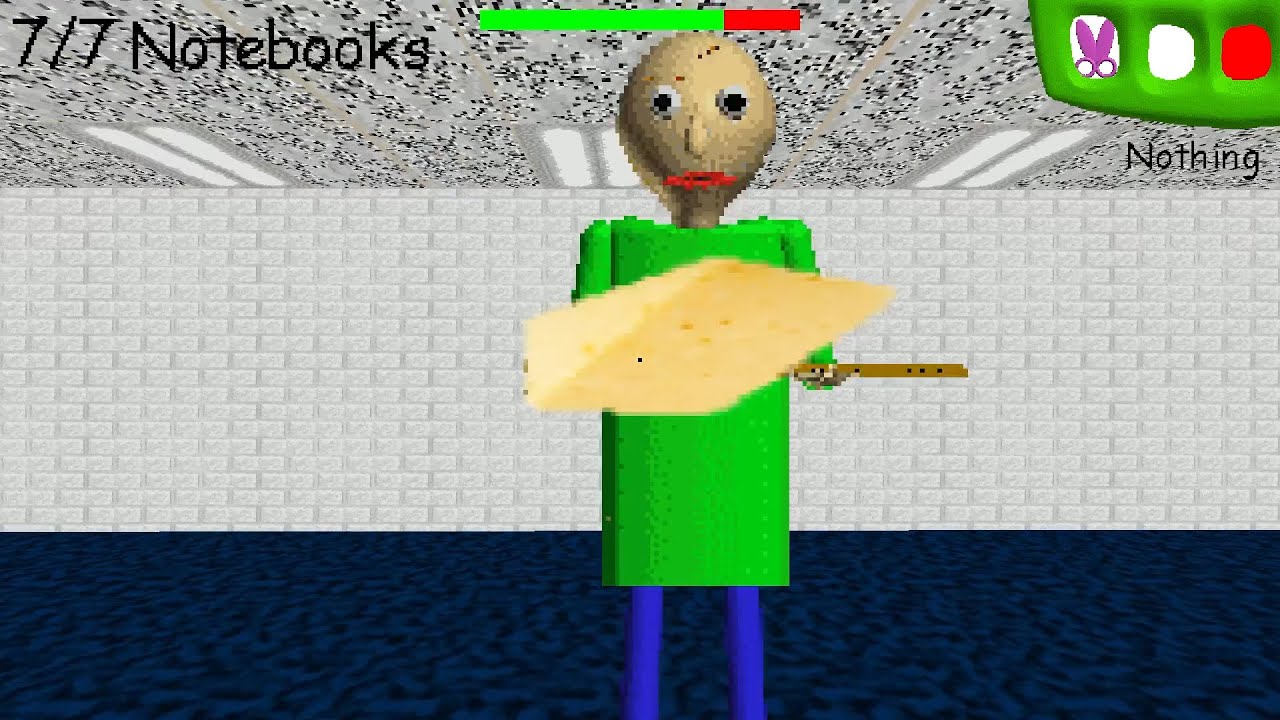 Baldi's Basics in Education and CHEESE 🧀🧀 - YouTube
