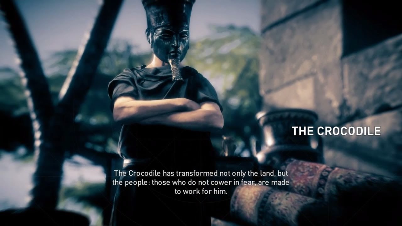 ASSASSINS CREED ORIGINS | THE CROCODILES SCALES - YouTube