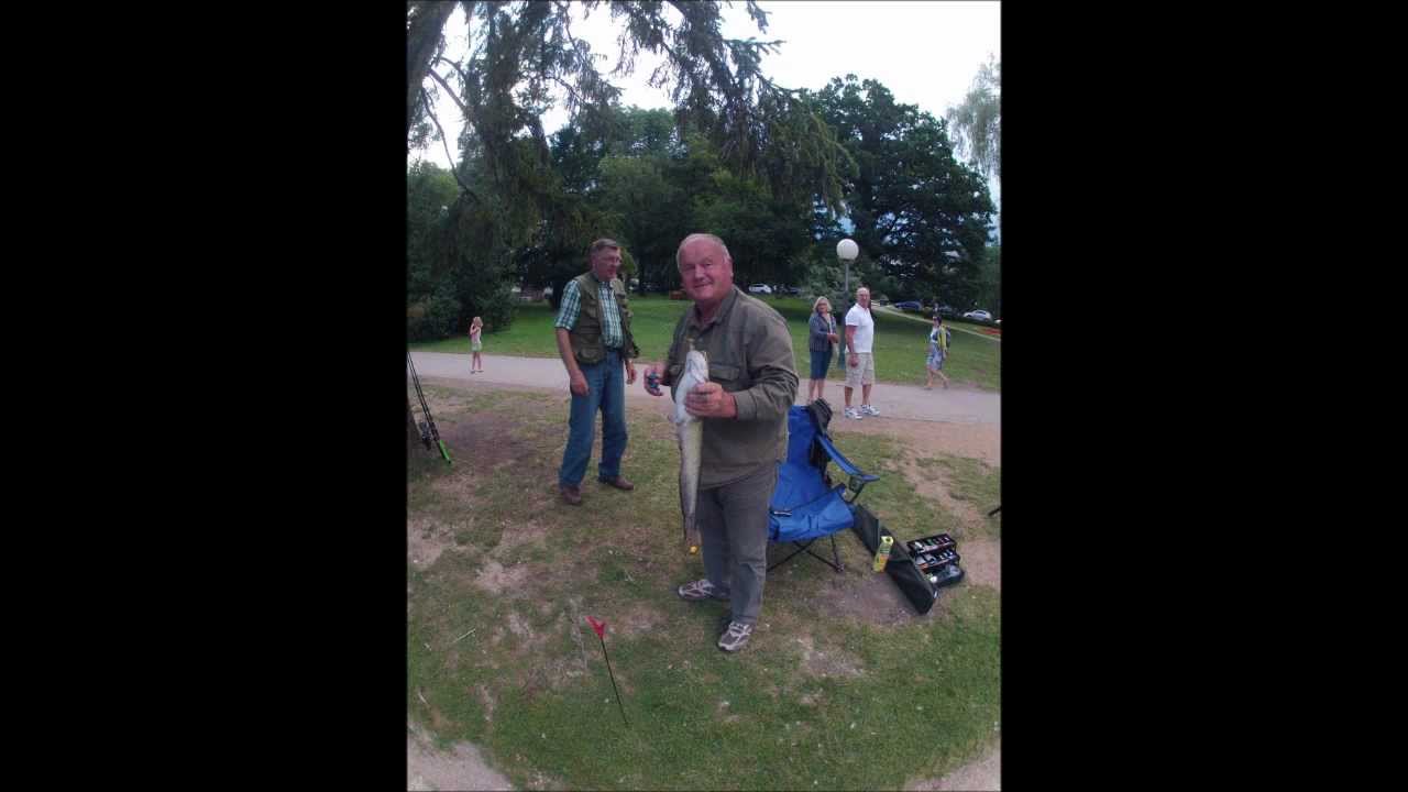 Pesca nel lago Bled in Slovenia - YouTube