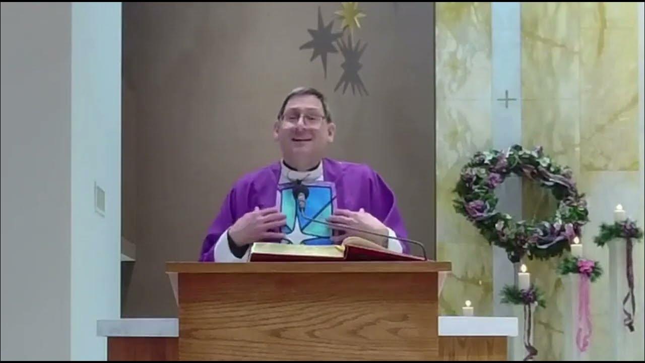 Homily - 4th Sunday of Advent - YouTube