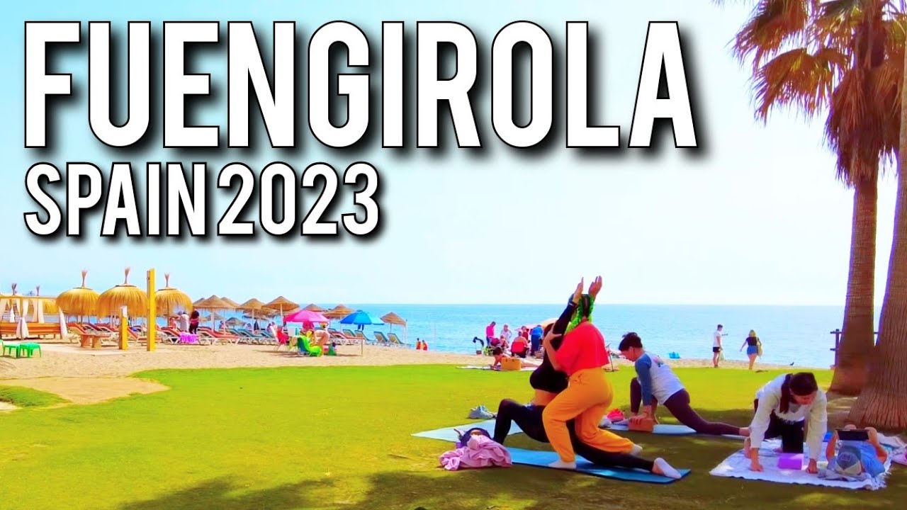 FUENGIROLA 🇪🇦 Beautiful City in Spain Costa del Sol Walking Tour 4K ...