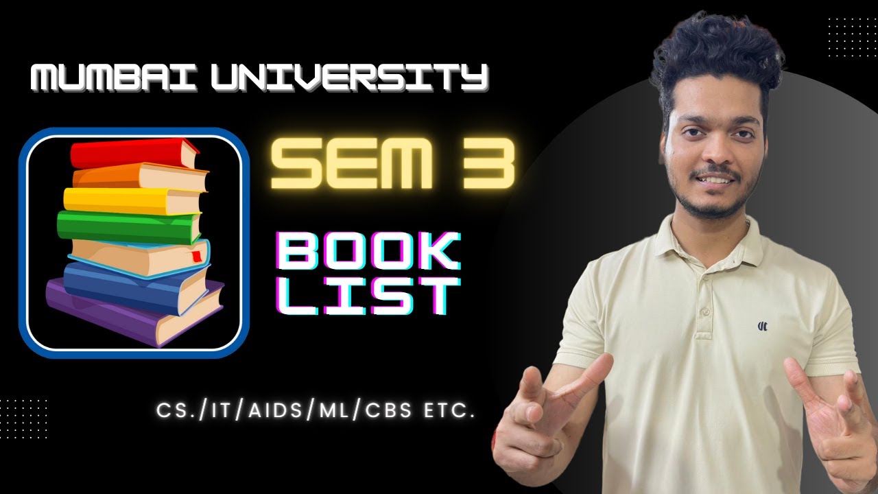 Semester 3 Complete Book List | CS, IT, AIDS, ML, CBS etc. | Mumbai ...