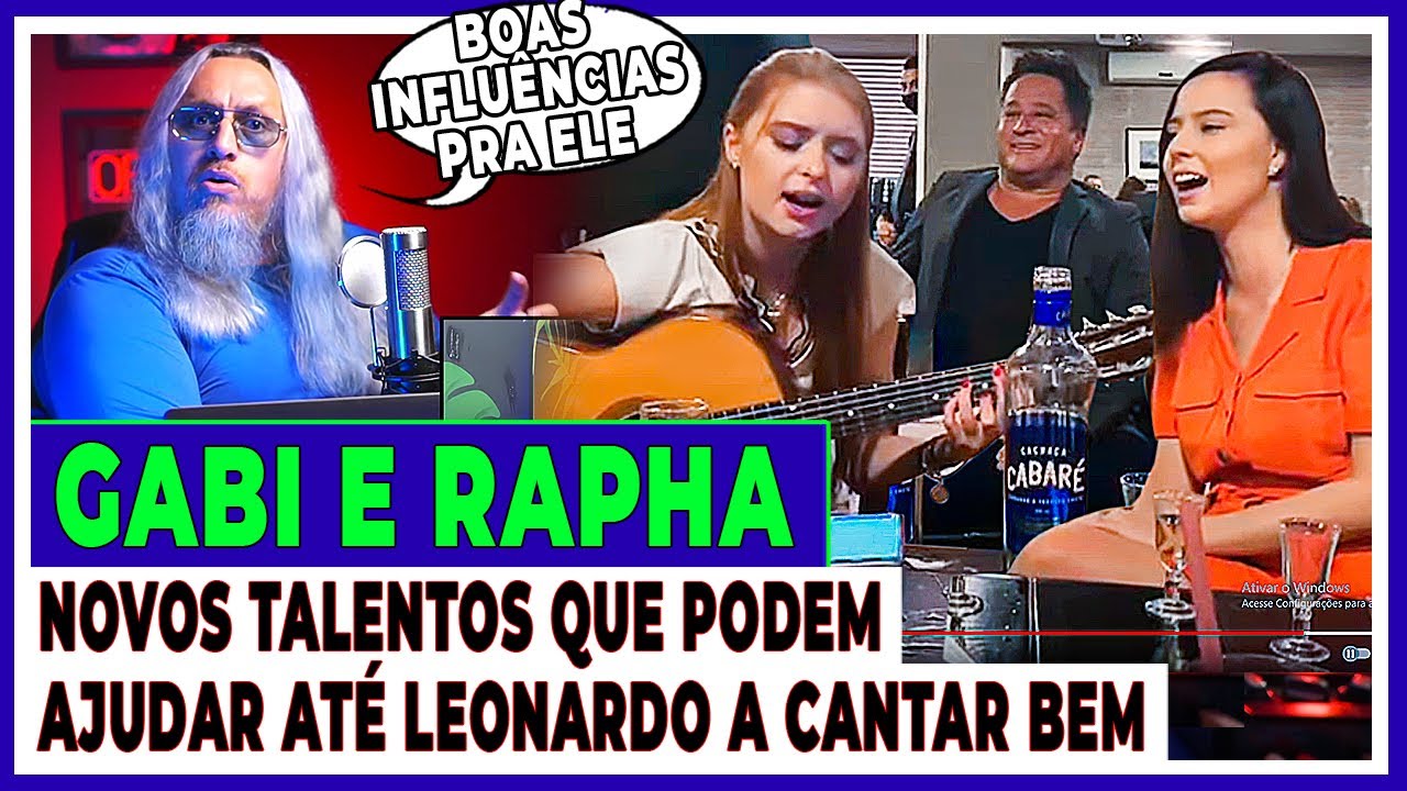 GABI E RAPHA NOVOS TALENTOS by LEANDRO VOZ - YouTube
