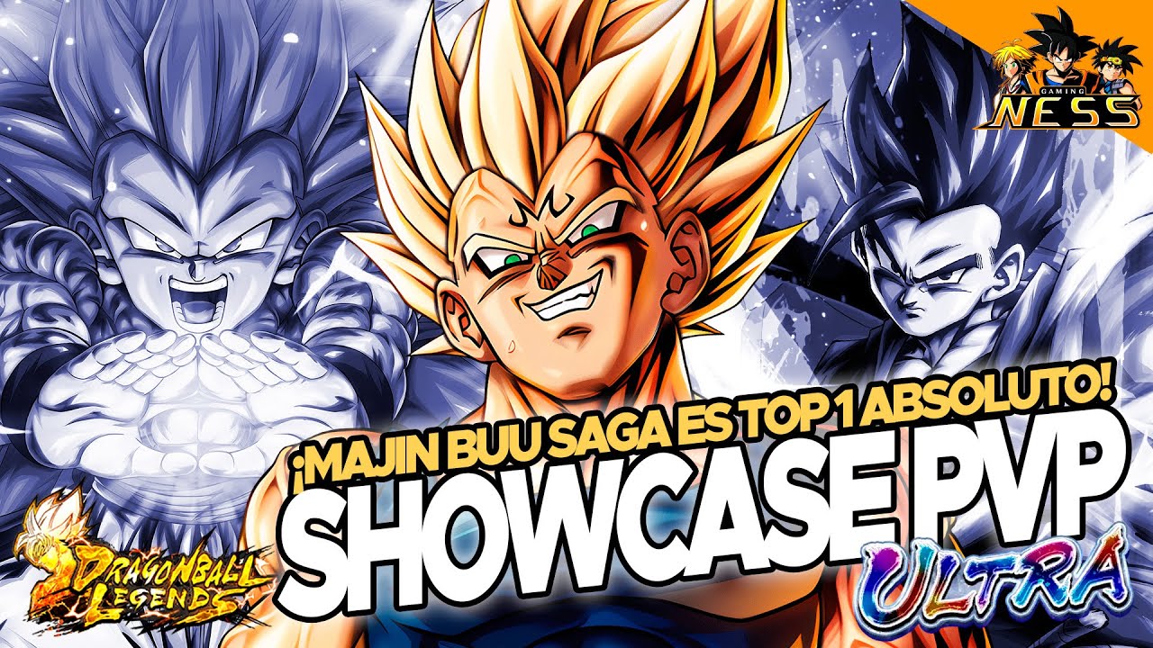 SHOWCASE PVP ULTRA MAJIN VEGETA | DRAGON BALL LEGENDS - YouTube