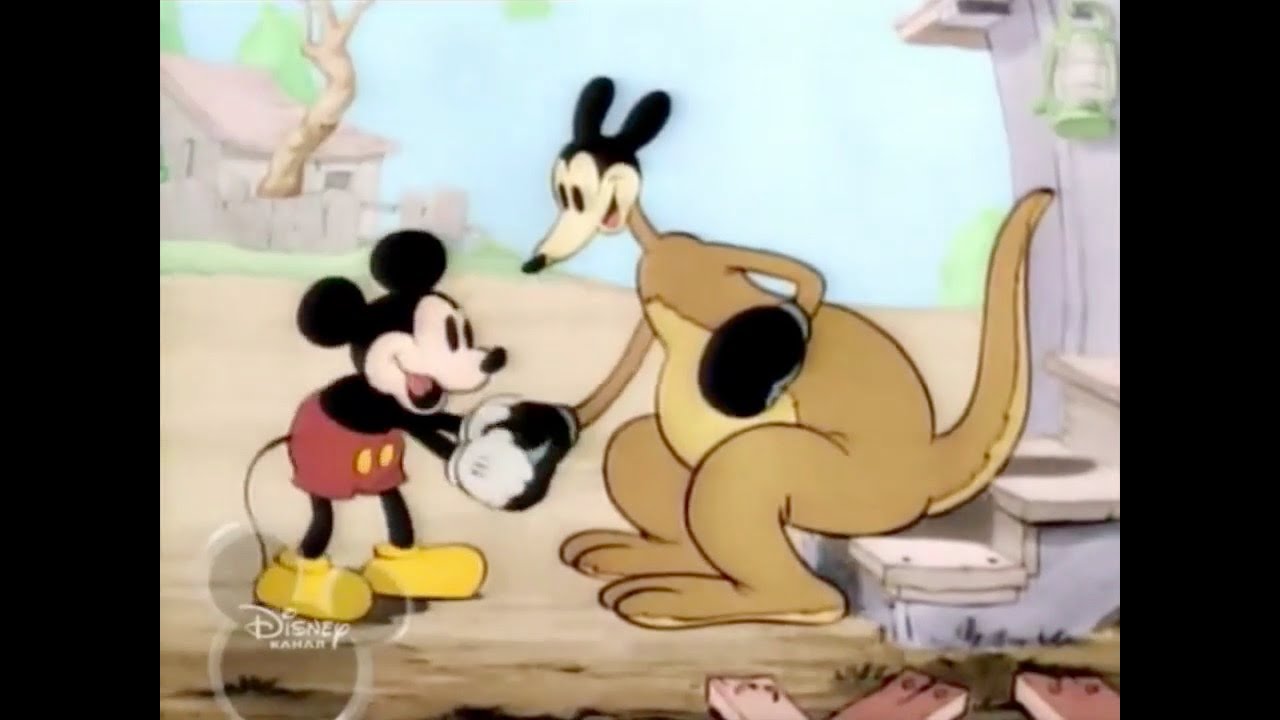 Mickey Meets his Kangaroo - YouTube