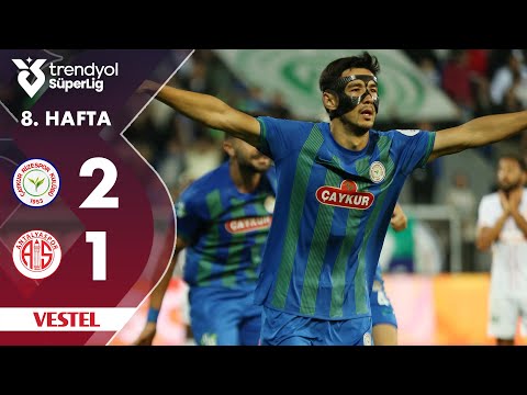 Vestel | Çaykur Rizespor (2-1) Antalyaspor - Highlights/Özet | Trendyol Süper Lig - 2024/25
