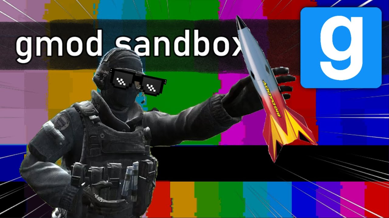 Gmod Sandbox Funny Moments - Space Ship, Helicopter, Death - YouTube