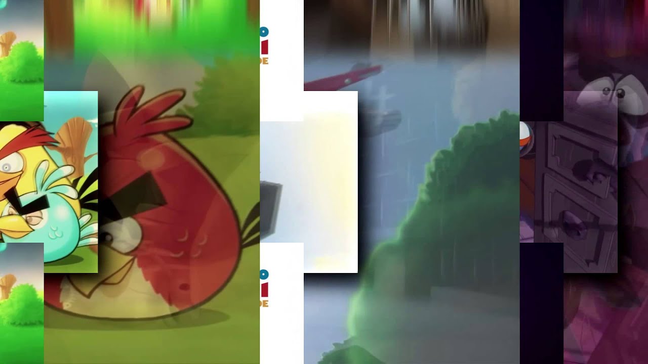 6 SCAN ALL SLIDE (Jayden Alternate's Angry Birds Cinematic Specials ...