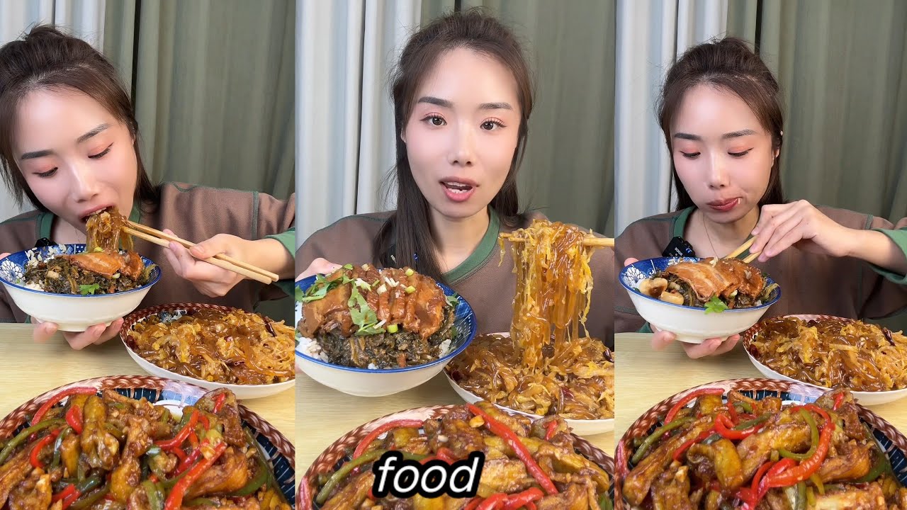 videos of people eating noodles | people eating spicy noodles videos ...