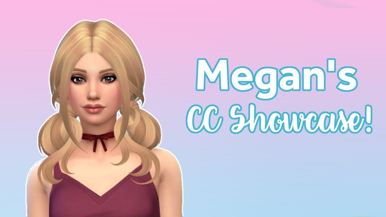 CC Showcase || The Sims 4 || Sim #2 - Megan - YouTube