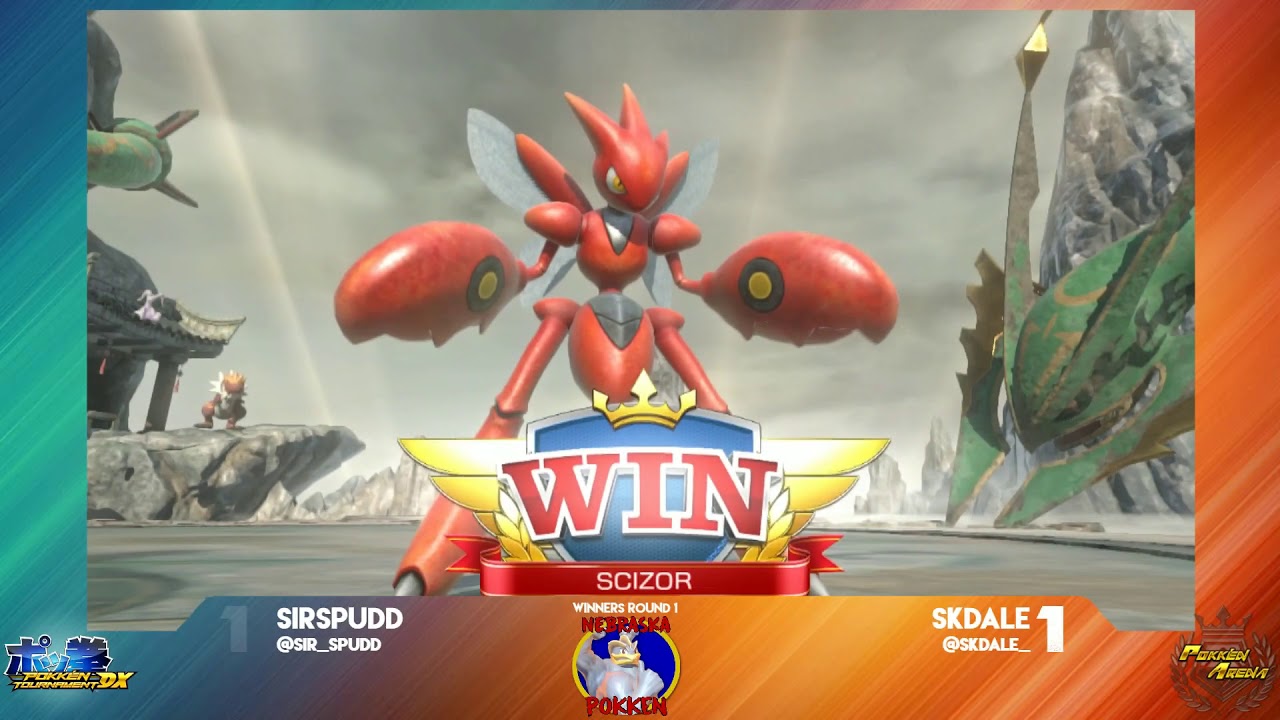 SirSpudd (Scizor) vs SKDale (Garchomp) Pokken at Underground 01/02/18 ...