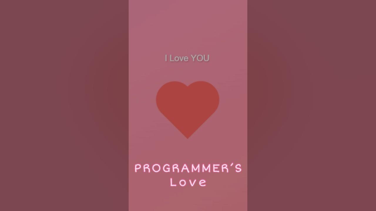 Programmers Love ๏ธ Coder ๐ Programmer Love Coder Html Css