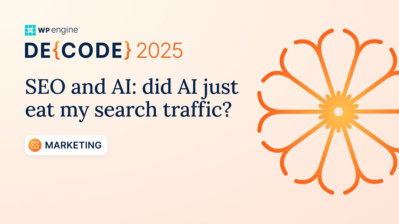 SEO and AI: Did AI just eat my search traffic? - YouTube