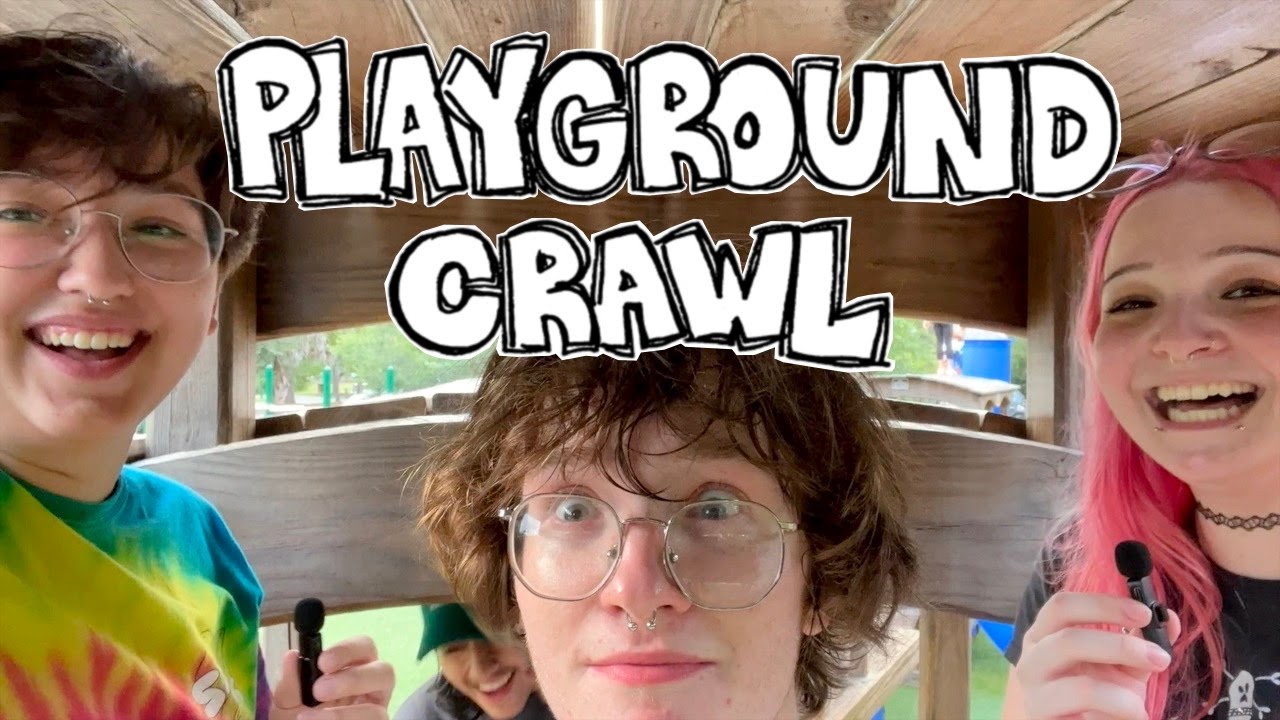 world's FIRST playground crawl - YouTube