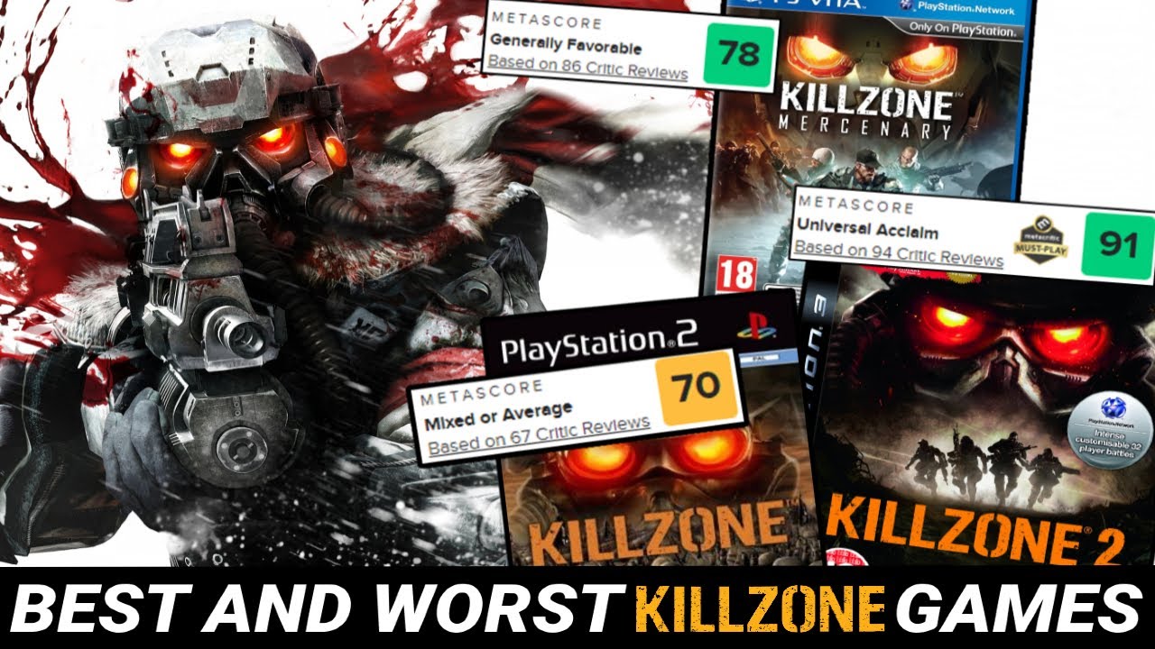 i played the BEST and WORST KILLZONE GAMES - YouTube
