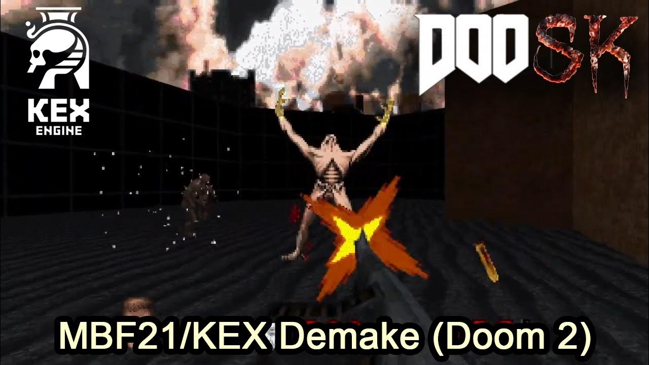 Doosk: MBF21 KEX port (Doom 2) - YouTube