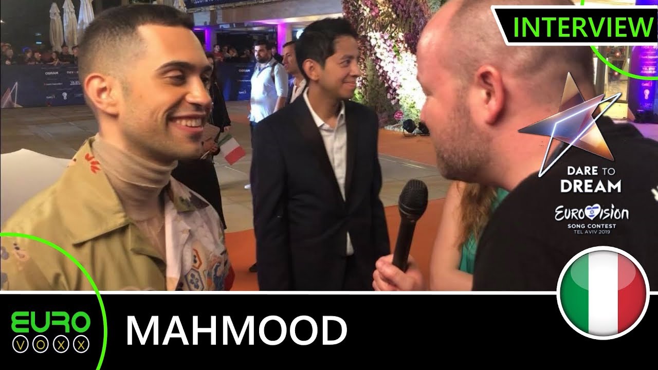 ITALY EUROVISION 2019 : Mahmood - 'Soldi' (ORANGE CARPET INTERVIEW ...