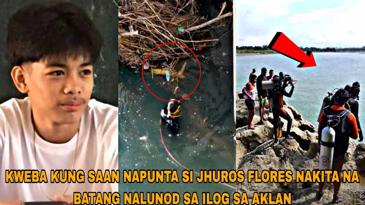 NAKlTA NA JHUROS FLORES ANG KWEBA KUNG SAAN NAPUNTA,ANG BATANG NALUNOD ...