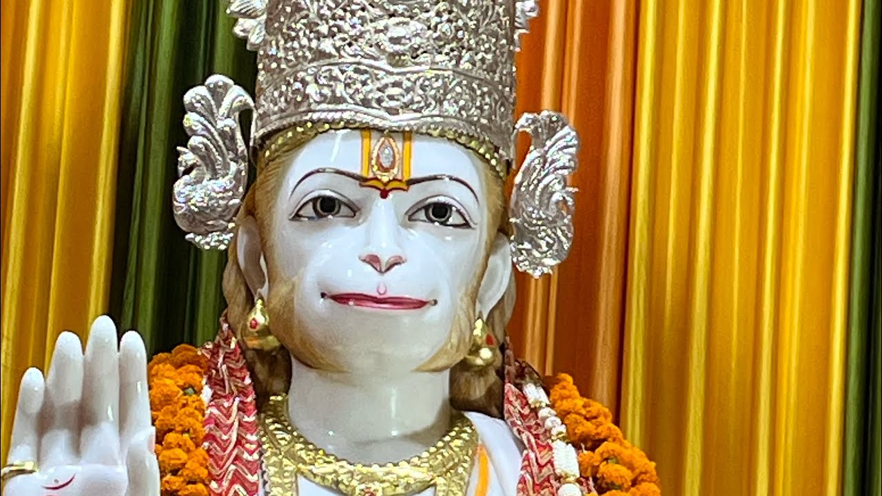 Hanuman Dham Mandir, Darshan kar Leche Jisko Chala, comment kre like ke ...