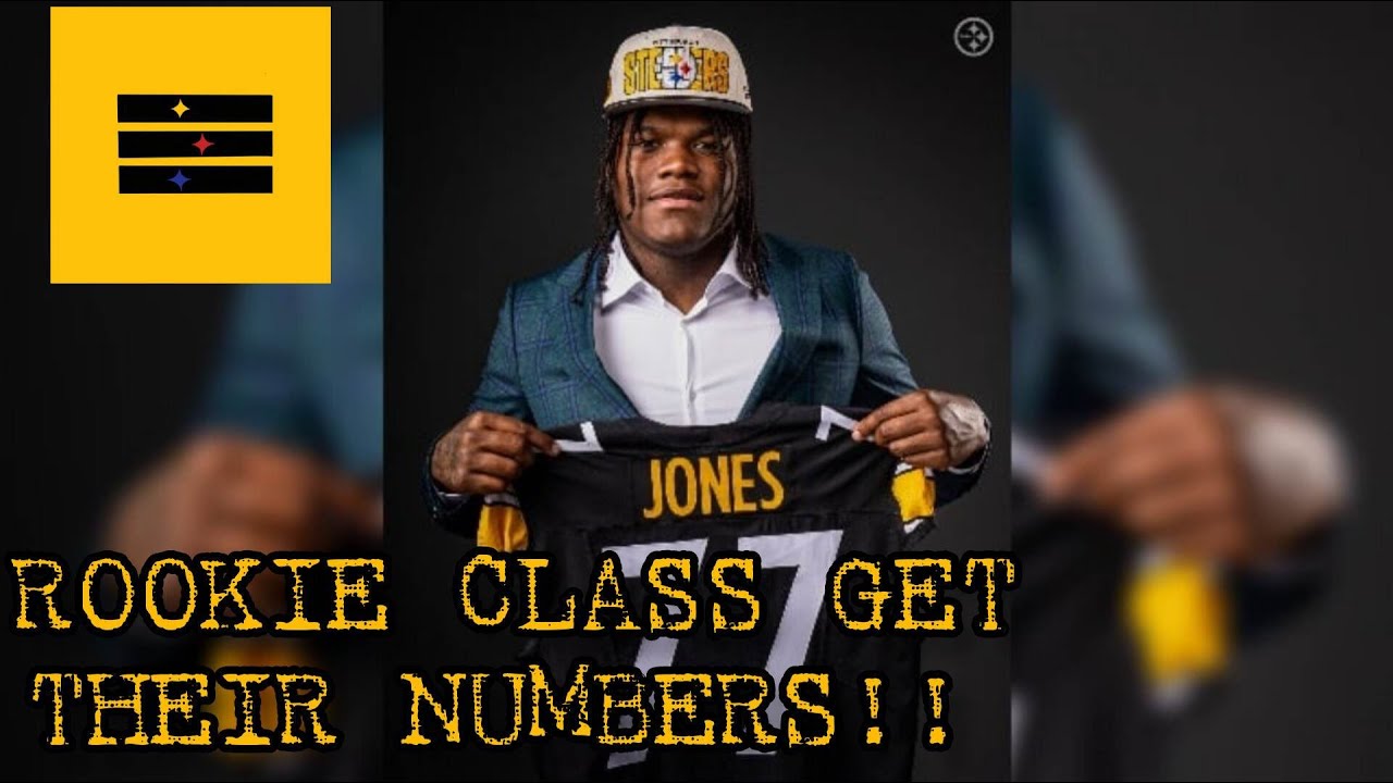 The Steelers Rookie Class Get Their Numbers - YouTube