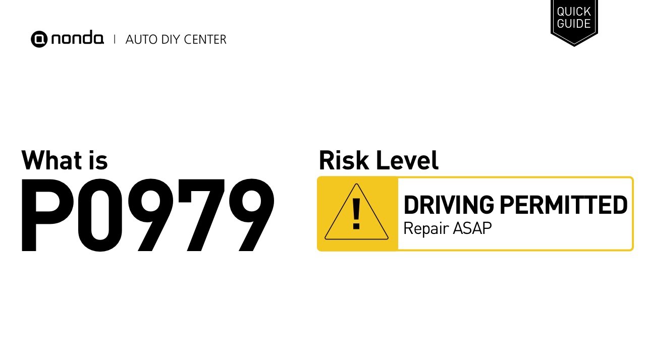 What is P0979 Engine Code [Quick Guide] - YouTube