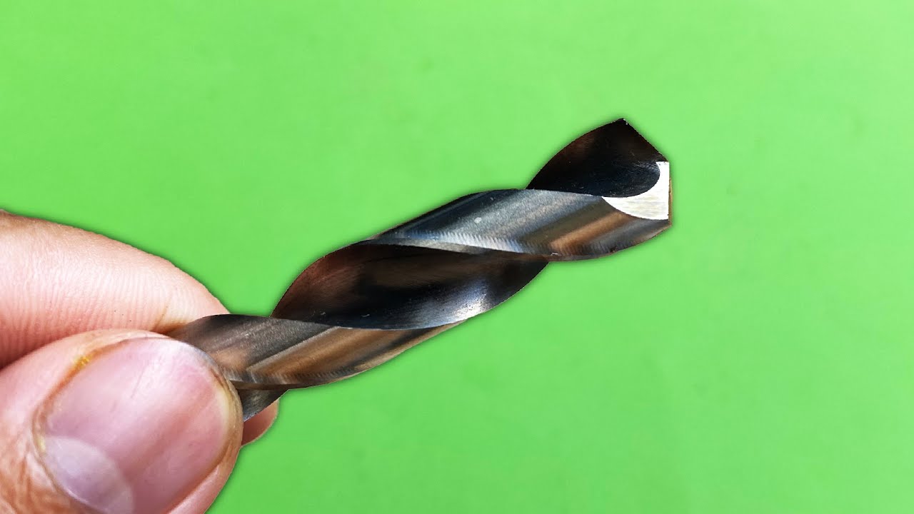 Sharpen Drill Bit in 3 Minutes With This Method! The Most Effective Way ...