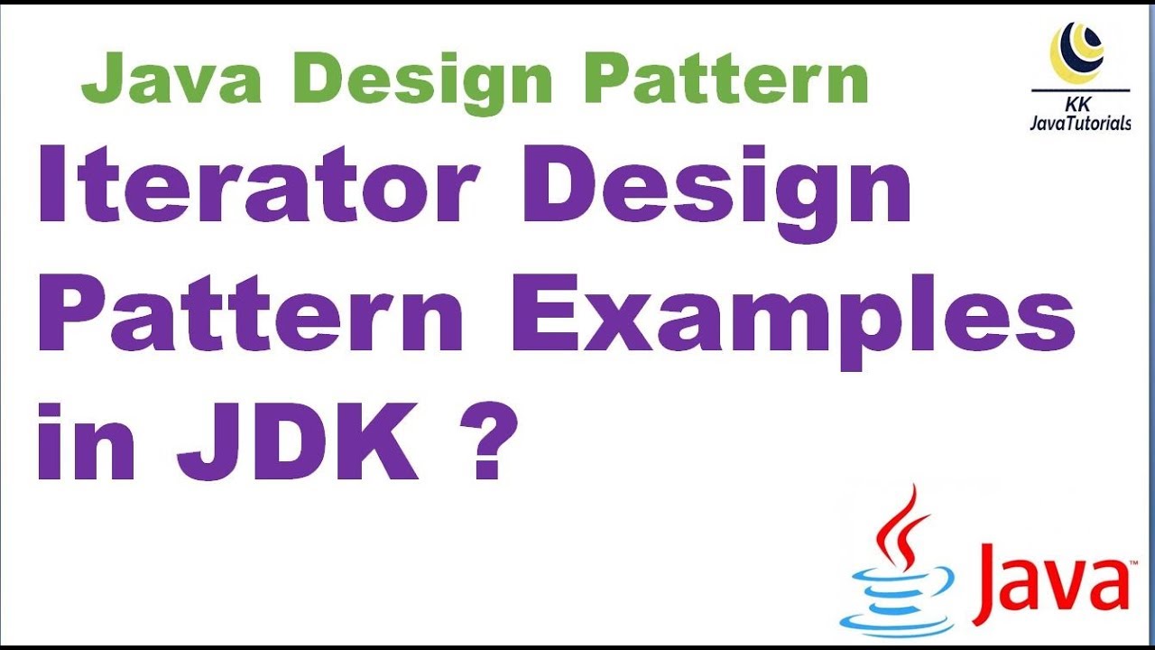 Iterator Design Pattern Examples in JDK ? || Design Pattern Interview ...