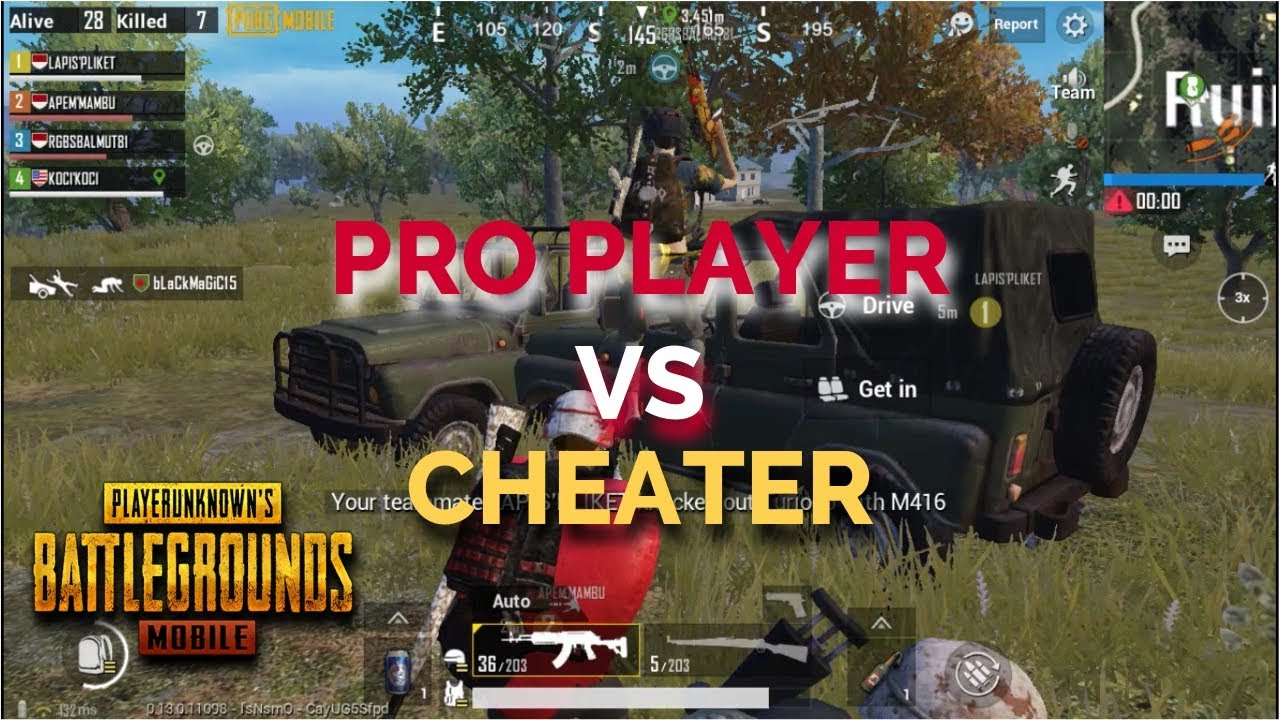 PRO PLAYER VS CHEATER | PUBG MOBILE INDONESIA - YouTube