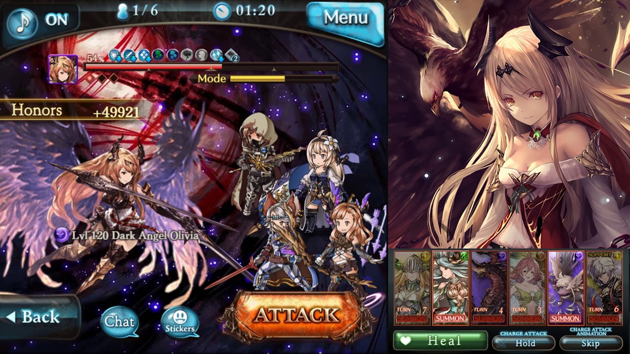 【GBF】Dark Angel Olivia (Impossible) - YouTube